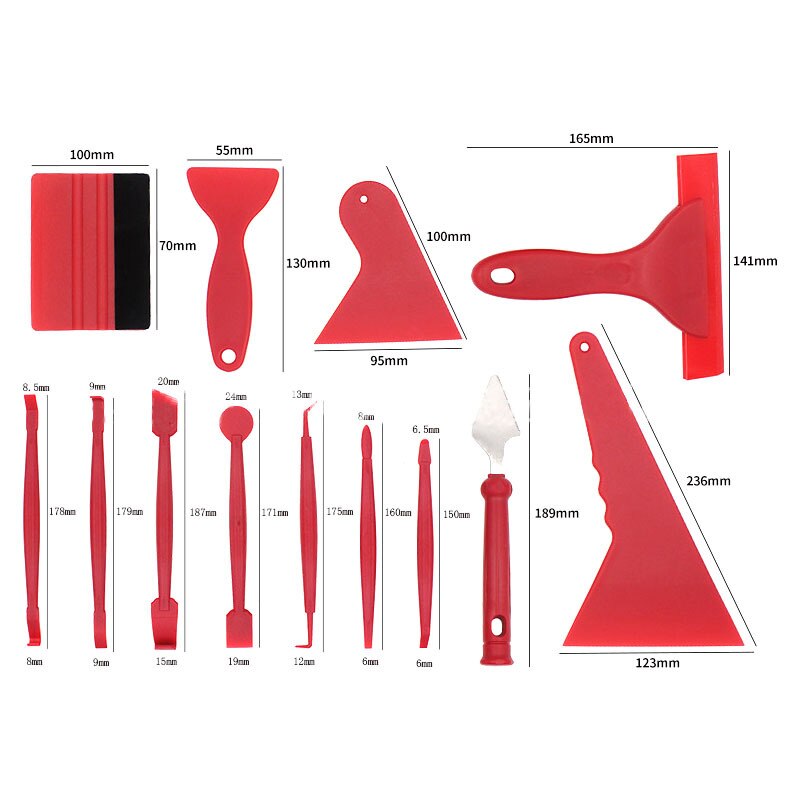 Set Leviere auto pentru scos plastice, Sunmostar, ABS, Rosu - eMAG.ro