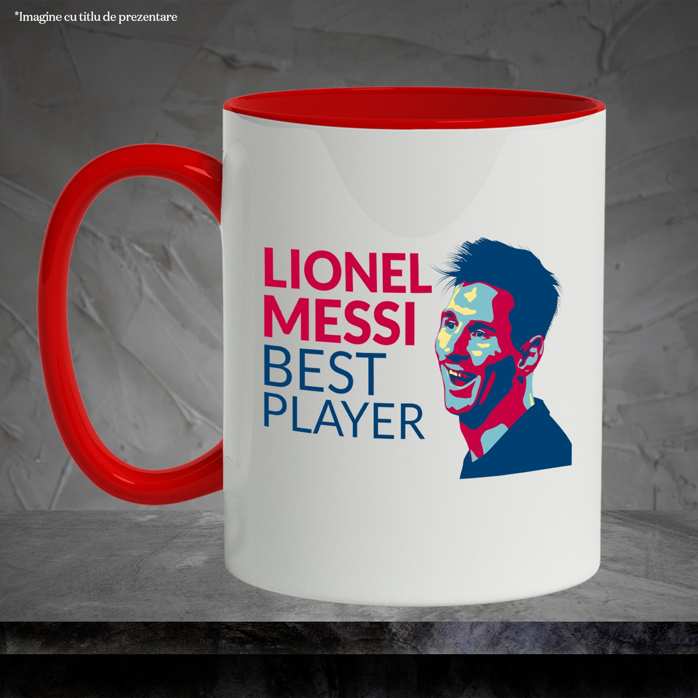 Чаша за портрет на най-добър играч на Lionel Messi, Famous Football ...