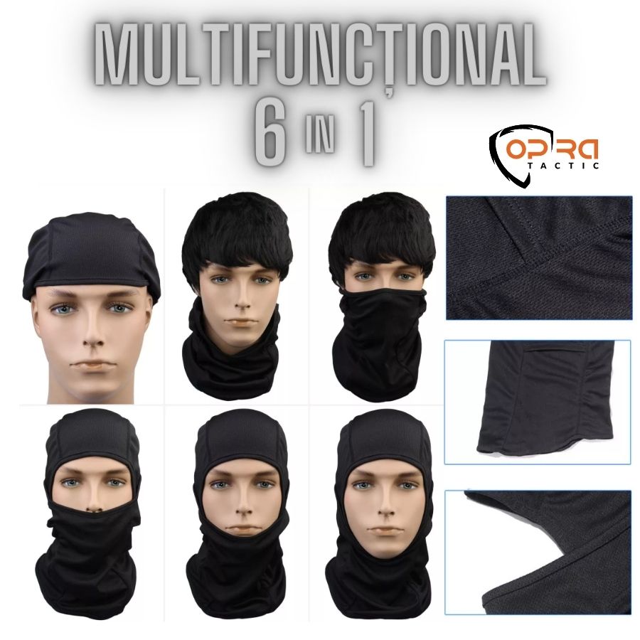 Cagula Tactica Combat cu Uscare Rapida, Multifunctionala 6in1 ...
