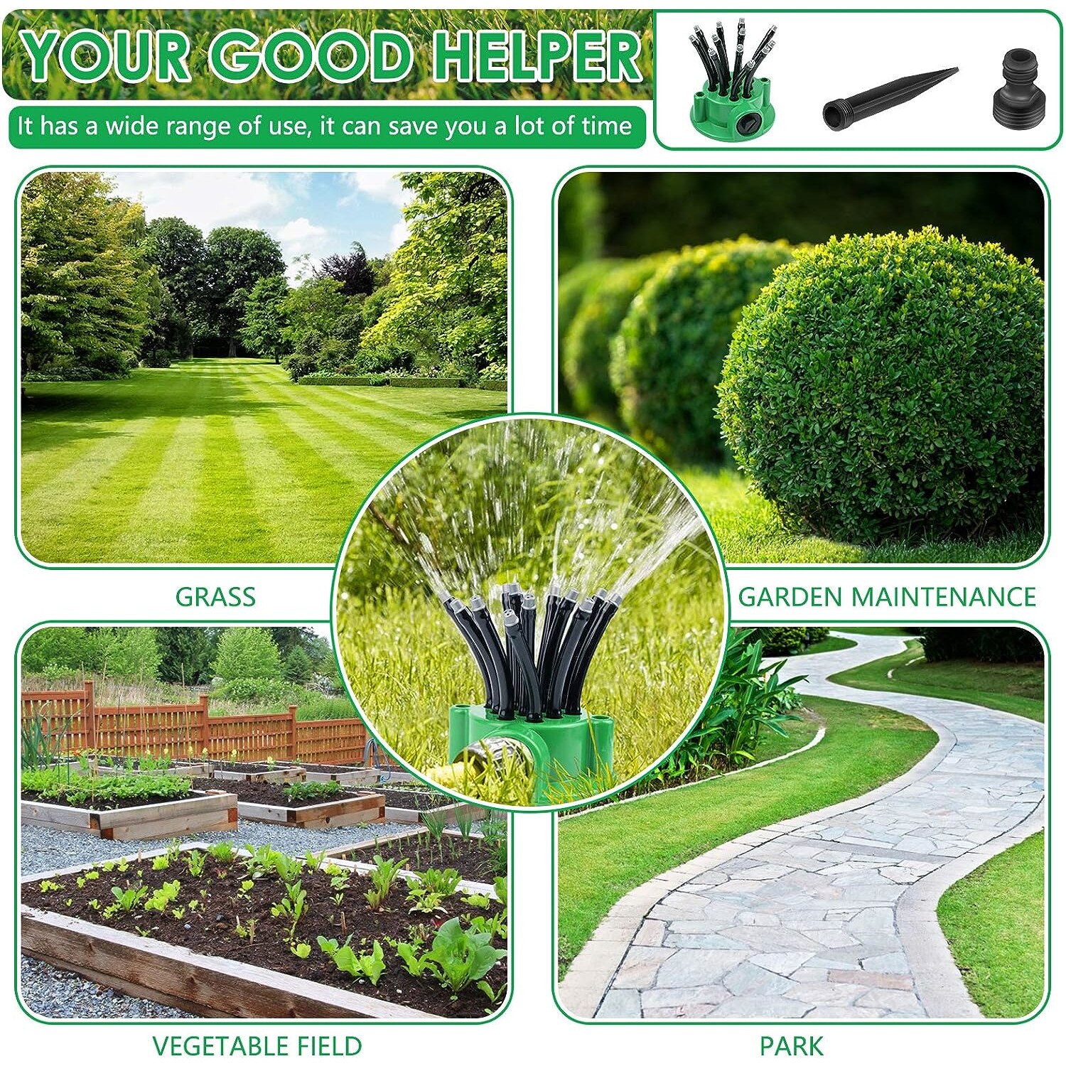 Aspersoare de gradina, Verde - eMAG.ro