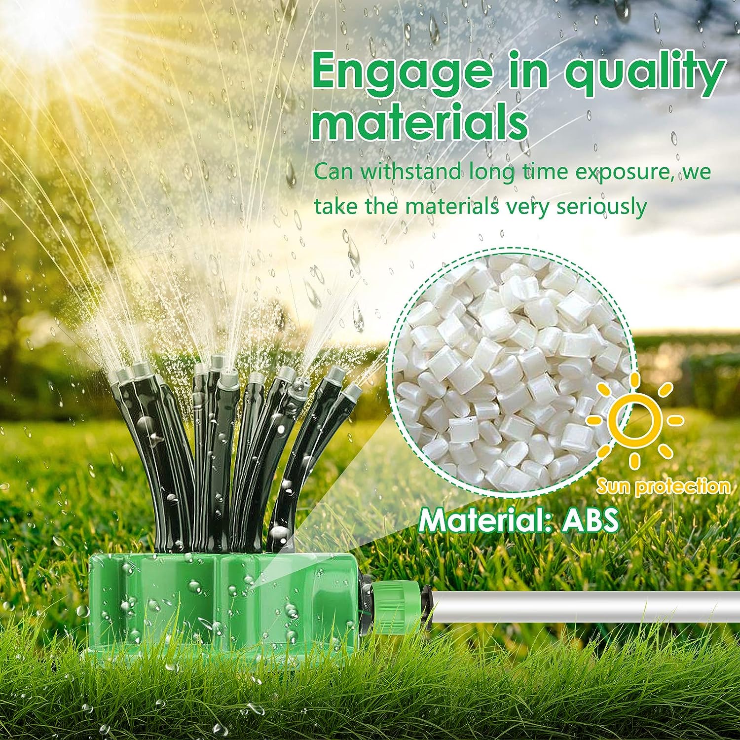 Aspersoare de gradina, Verde - eMAG.ro