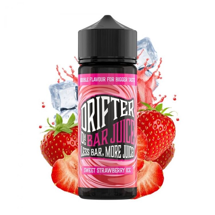 Lichid Tigara Electronica Drifter Bar Juice - Sweet Strawberry Ice ...