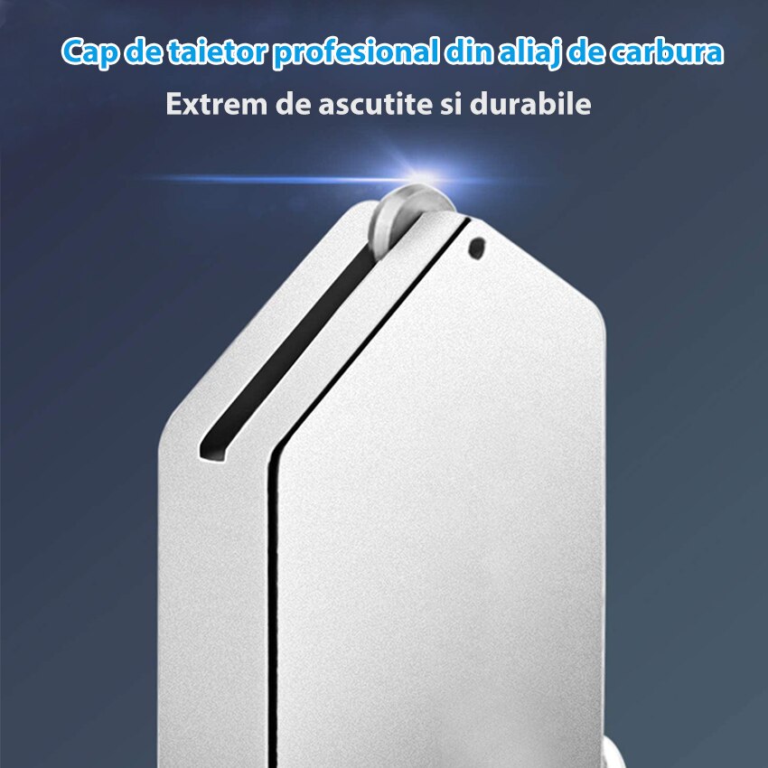 Kit cutit pentru taiat sticla, Chucai, 7 piese, 2-20mm, Multicolor ...