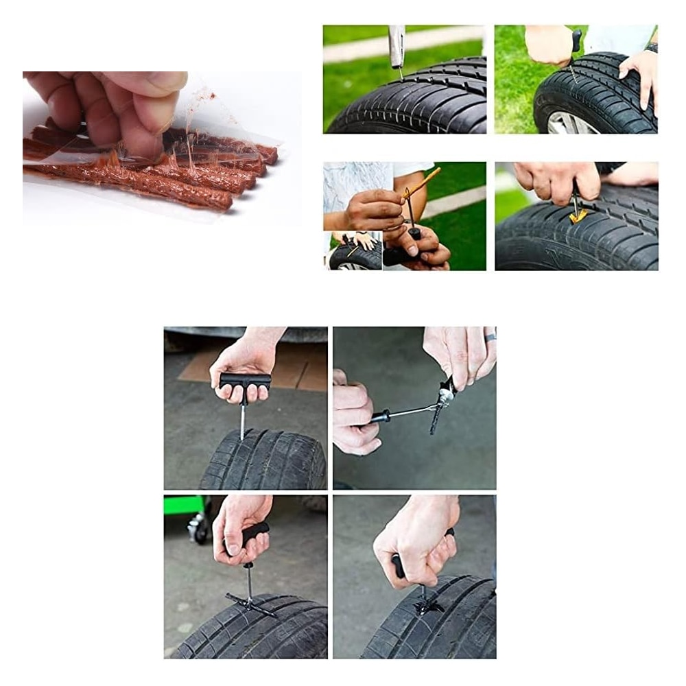 Kit de reparare anvelope, 9 piese - eMAG.ro