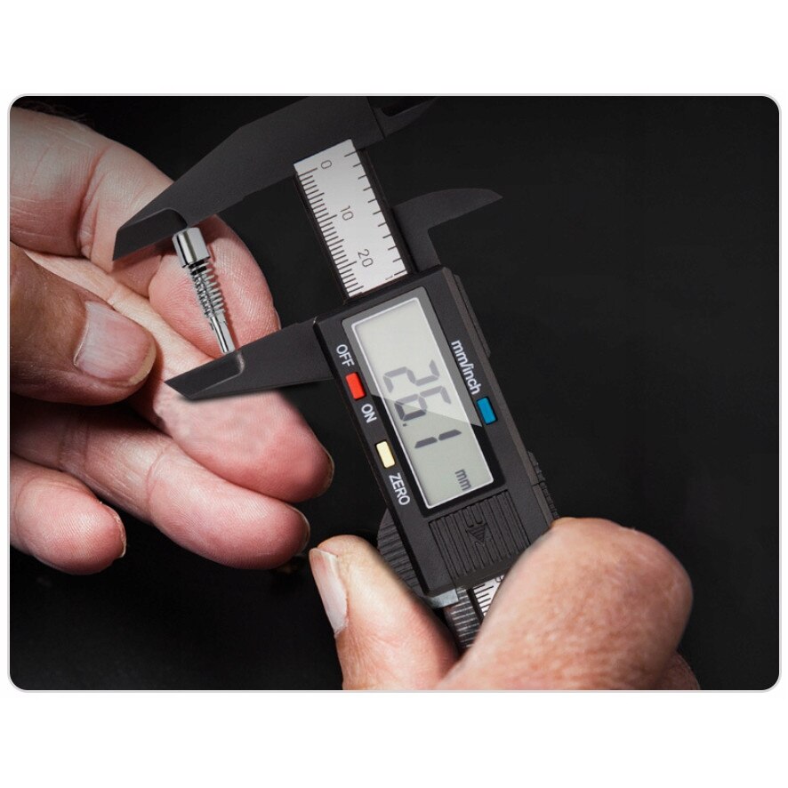 Subler electronic, Plastic, Afisaj digital, 150 mm - eMAG.ro