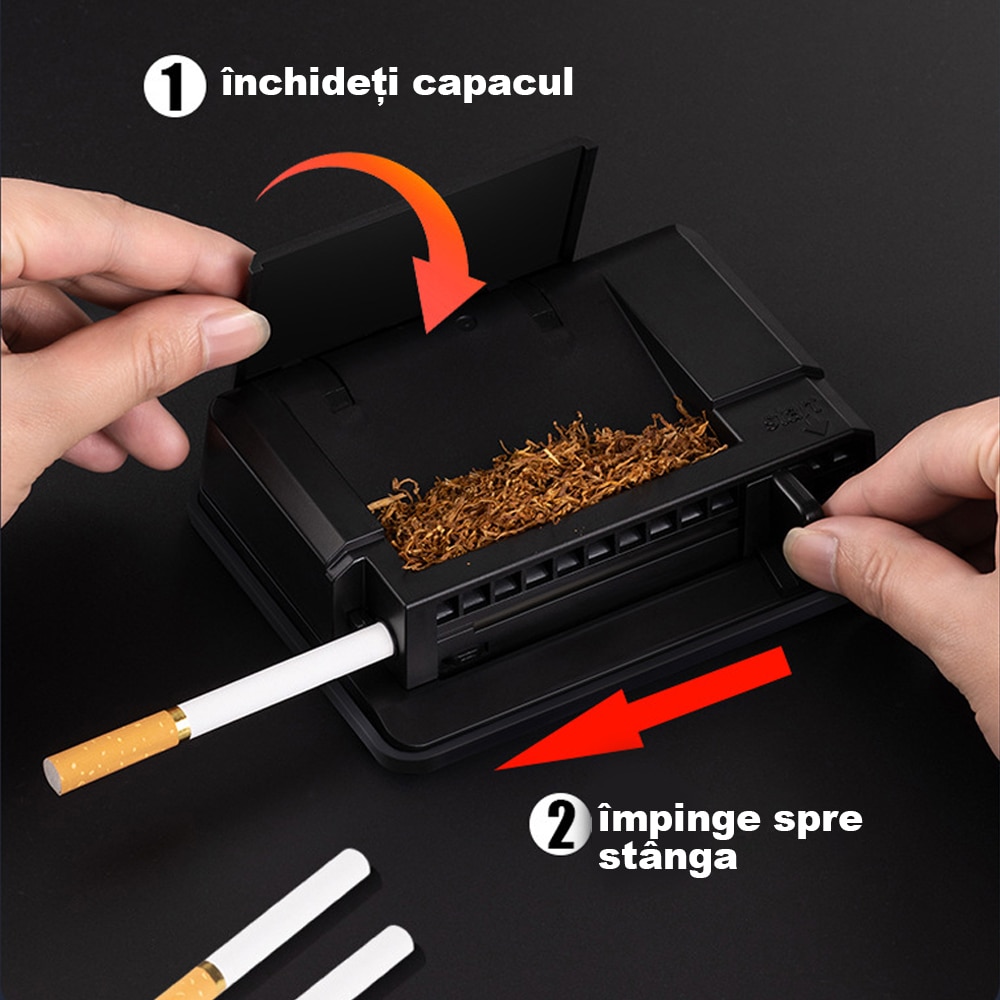 Aparat Electric Profesional de Facut Tigari, Dornvap, Injector de ...