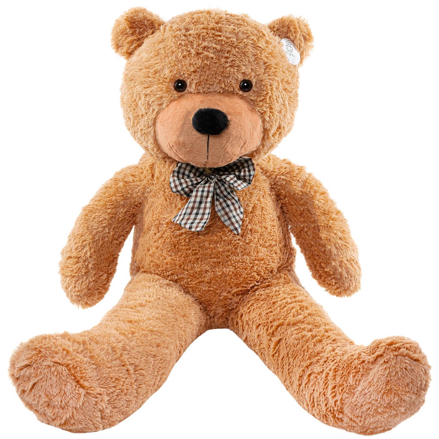 Mis Gustaw Teddy Classico Plüss mackó, Méz szín, 160 cm - eMAG.hu