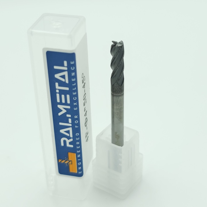 Freza pentru metal/otel/fonta, Ralmetal, 4 lamele, 4x11x50 mm - eMAG.ro