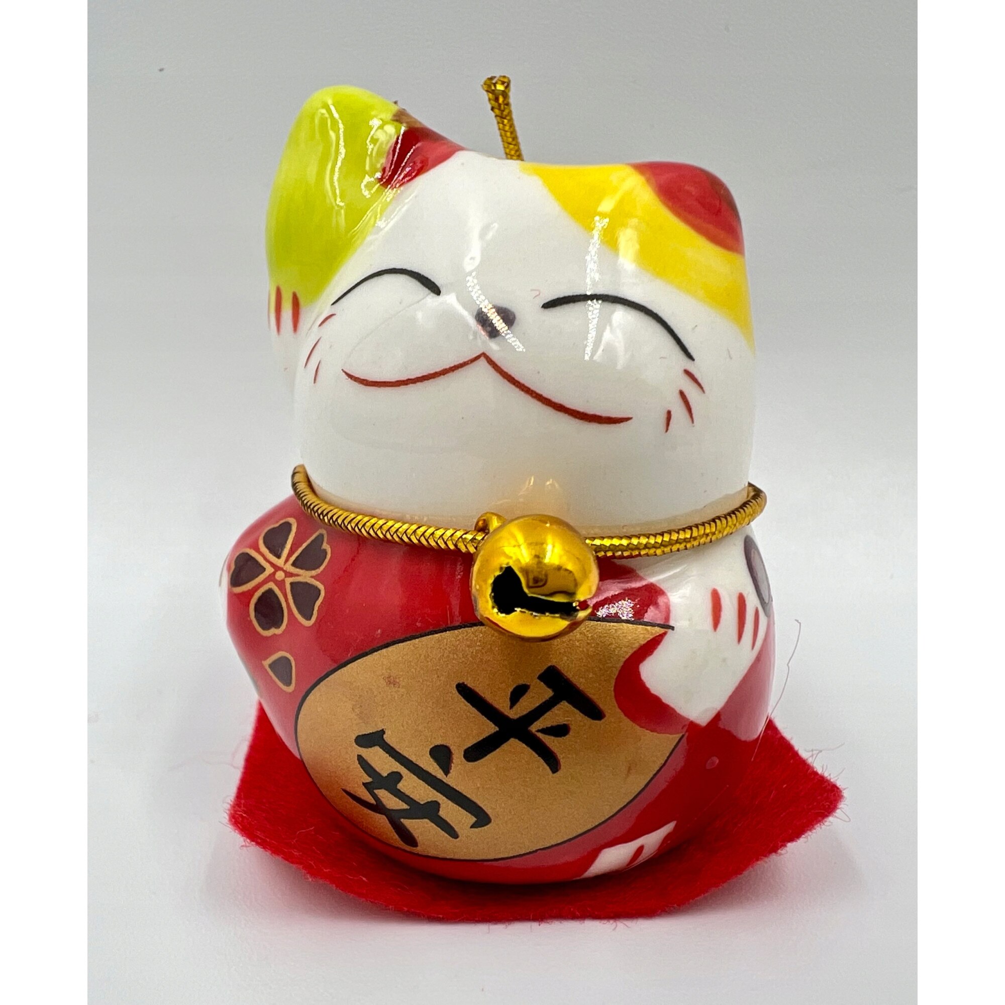 Obiect decorativ, Shiva, Ceramica, Model pisica, Multicolor, 4 cm - eMAG.ro