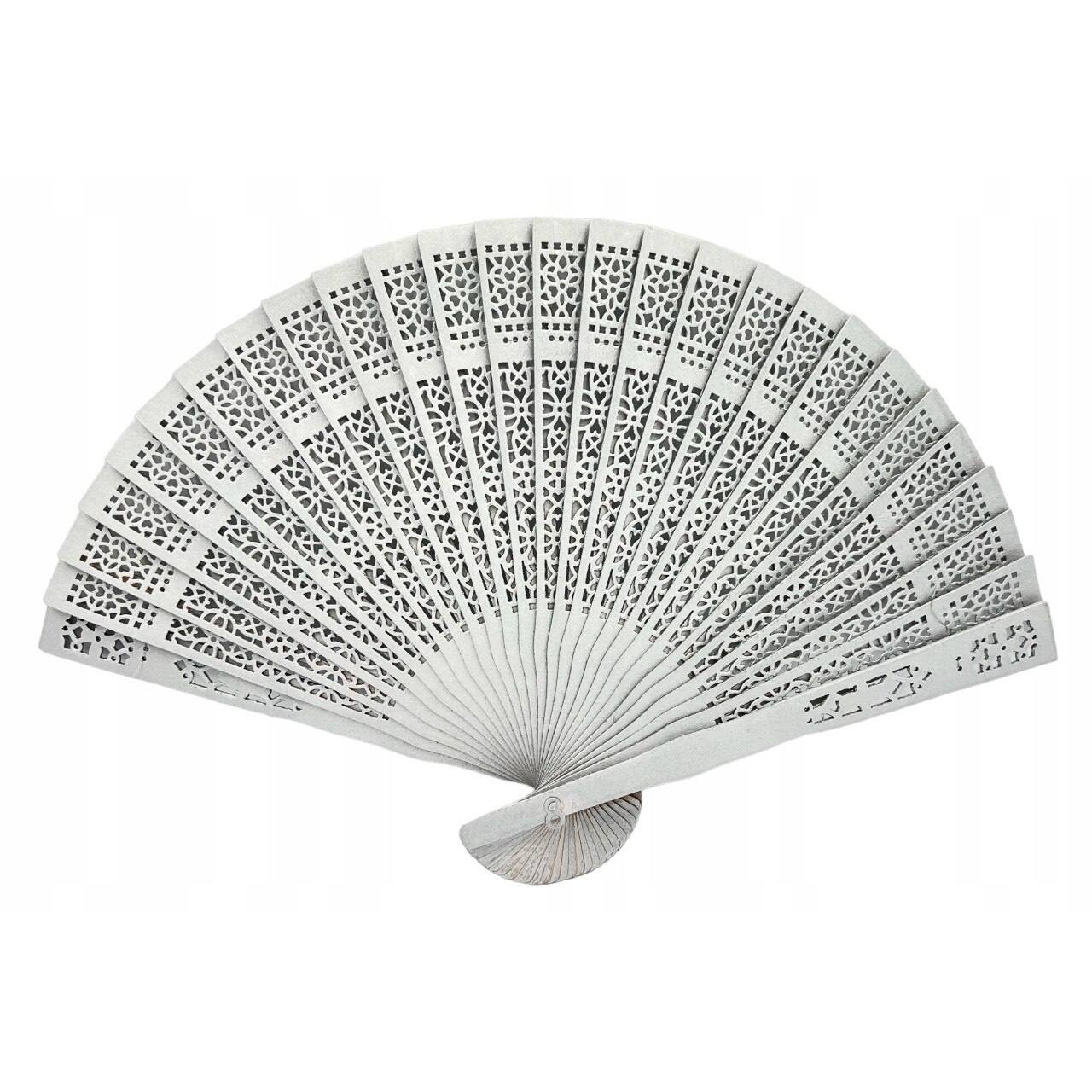 Evantai, SHIVA, Lemn, Argintiu - eMAG.ro