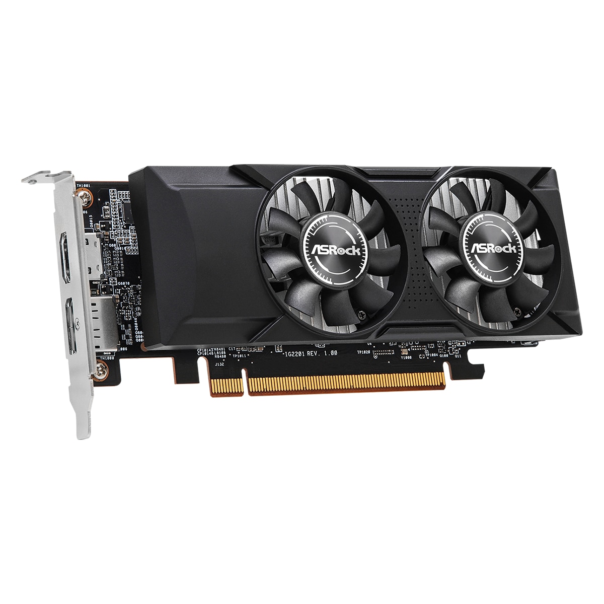 Videokártya ASRock Intel ARC A380 Low Profile 6GB GDDR6 IA380-LP-6G ...
