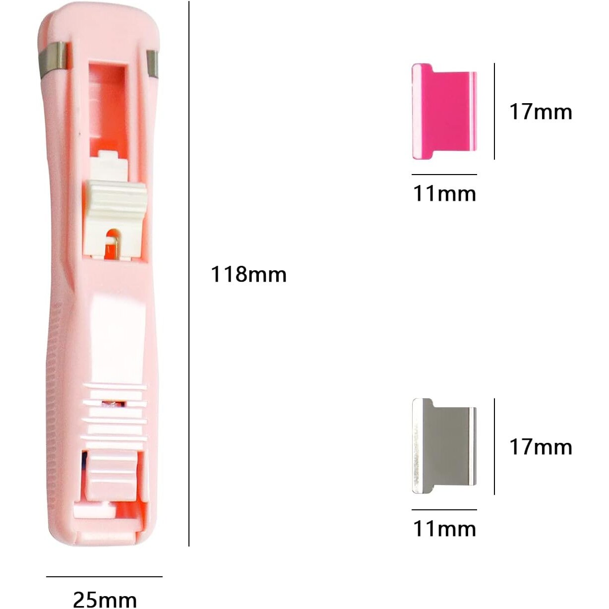 Set 50 Capse pentru tapiterie, JENUOS®, 1 clema de impingere, Fixeaza ...