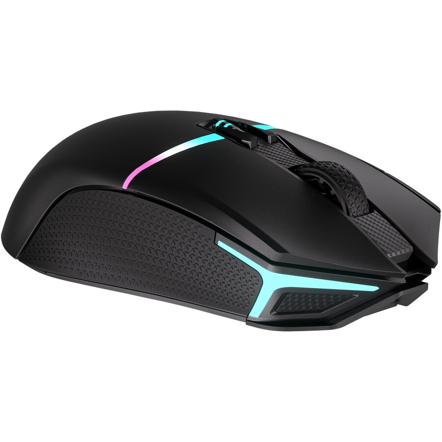 Mouse Gaming Corsair Nightsabre Wireless, 26000 DPI, RGB, Negru - eMAG.ro