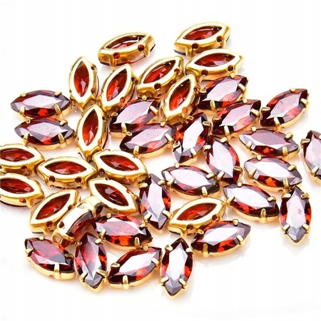 Set de strasuri, Pentru haine, 20 buc, Rosu - eMAG.ro