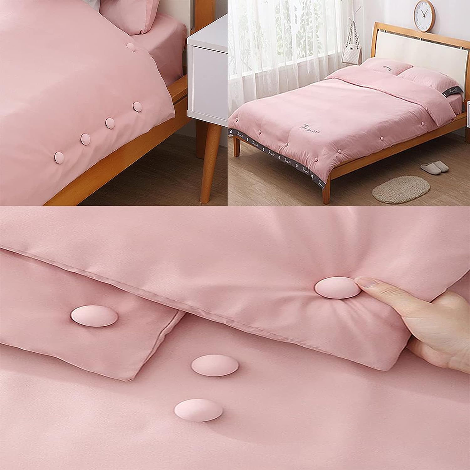 Set 16 cleme plapuma, JENUOS®, Cu cutie, material textil moale ...