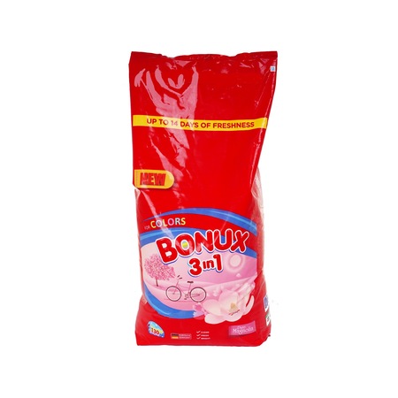 Bonux 3 in 1 automata mosószer, Color Pure Magnolia, mélyen tisztítja a színes ruhaneműt, 13 kg ...