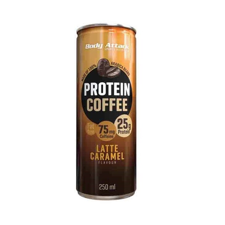 Cafea, Protein coffee Latte Caramel, 250 ml - eMAG.ro