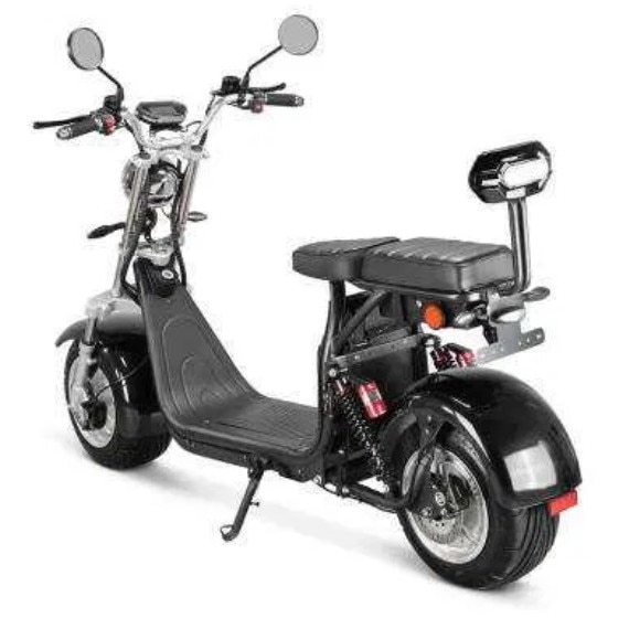 Scuter Electric AT PERFORMANCE Negru, Putere motor 1500W, pentru 2 ...