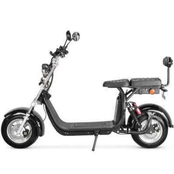 Scuter Electric AT PERFORMANCE Negru, Putere motor 1500W, pentru 2 ...