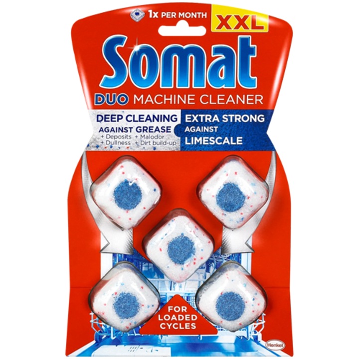 Somat mosogatógép tisztító tabletta, 5db - eMAG.hu