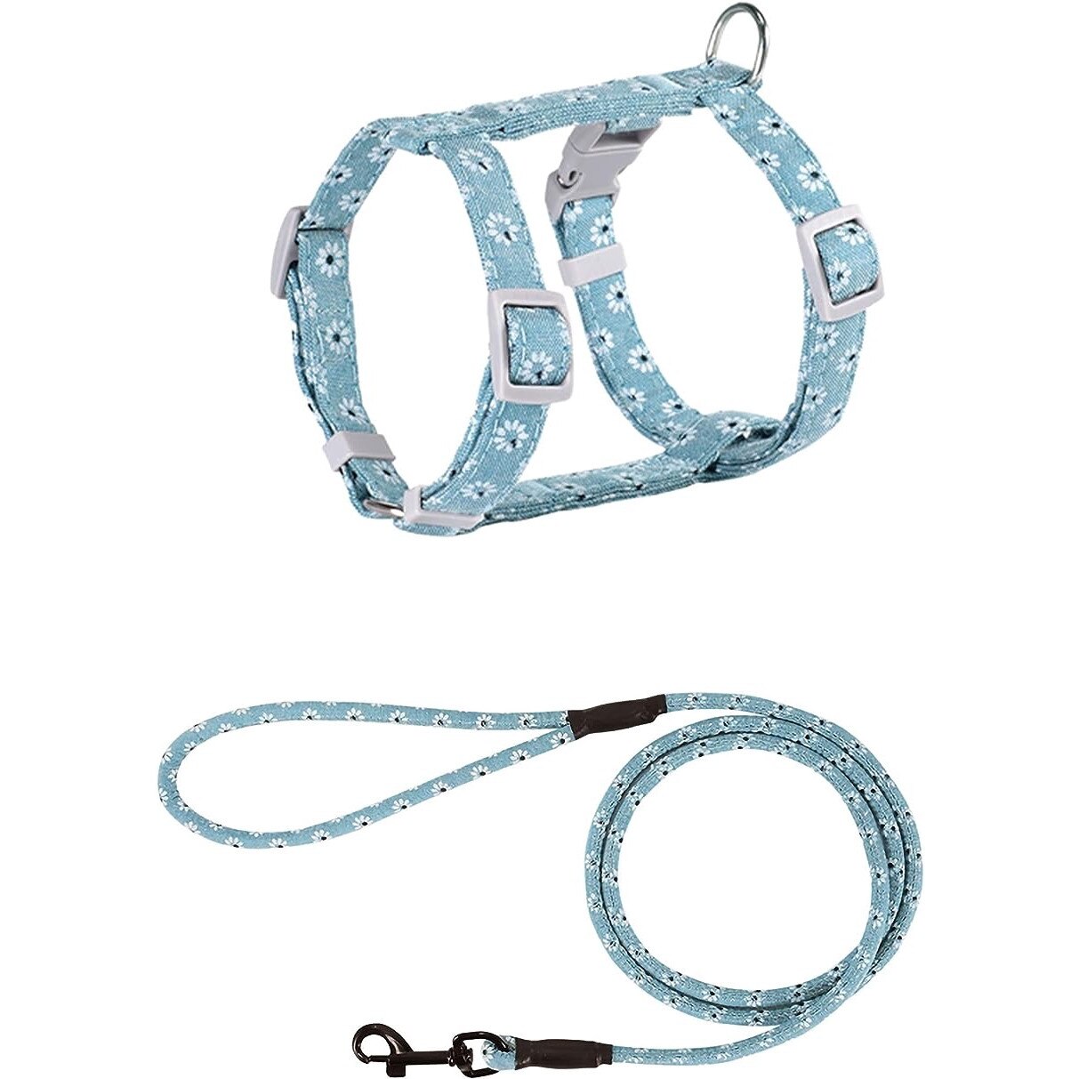 Set ham + lesa pisici, Sunmostar, 145 cm, M, Albastru deschis - eMAG.ro