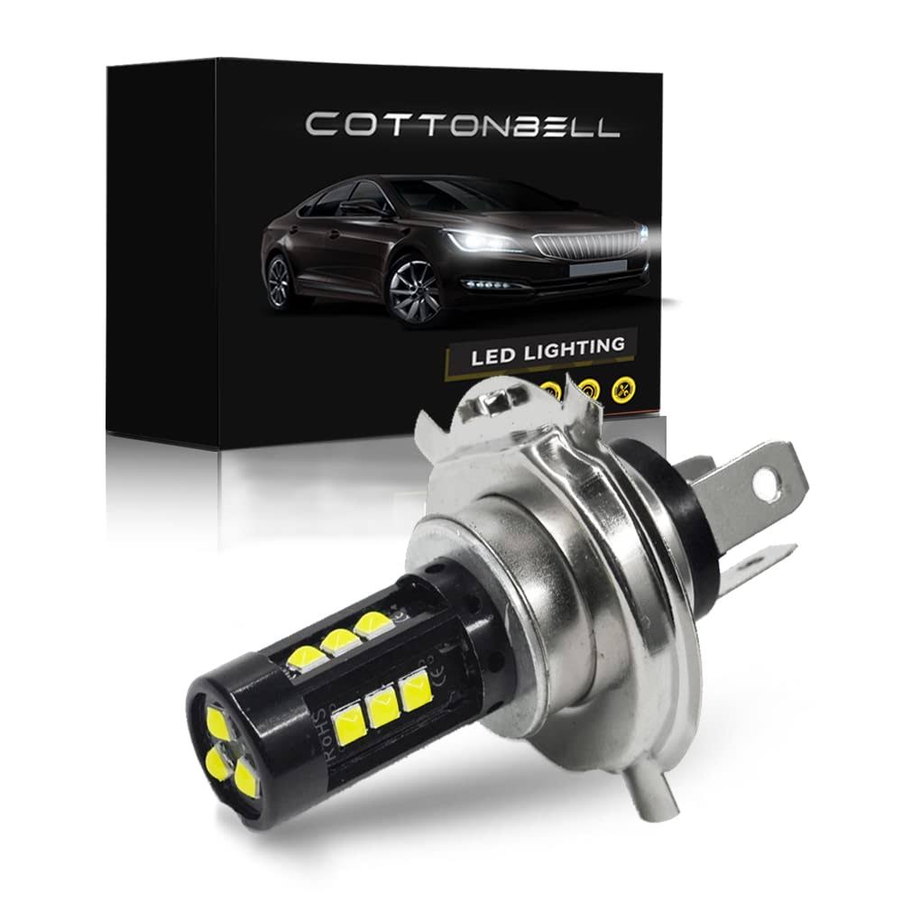 Set 2 Becuri auto LED H4,160W, 6000K, 12/24V - eMAG.ro