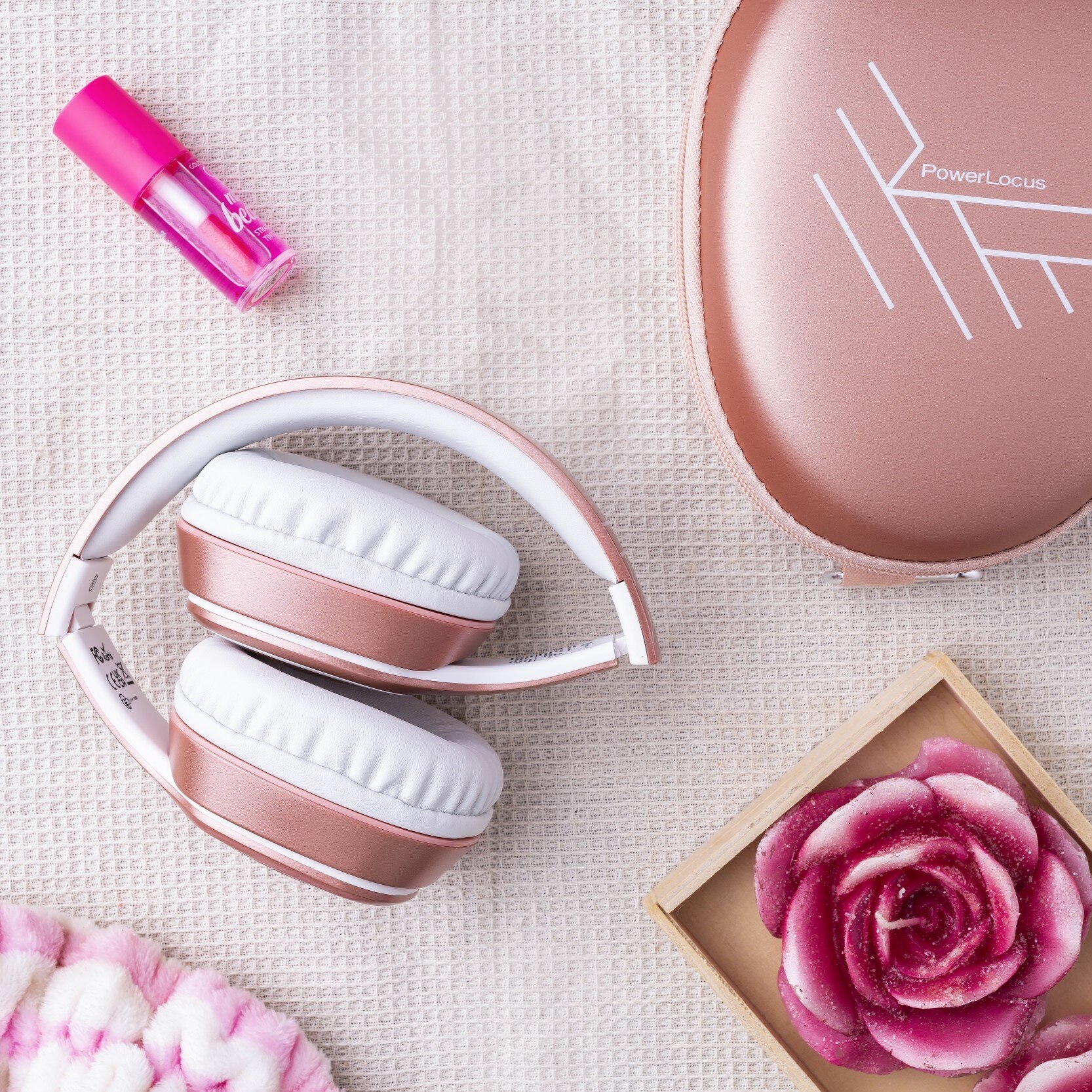 Безжични Bluetooth Слушалки PowerLocus P7 Upgrade, Bluetooth 5.3 ...