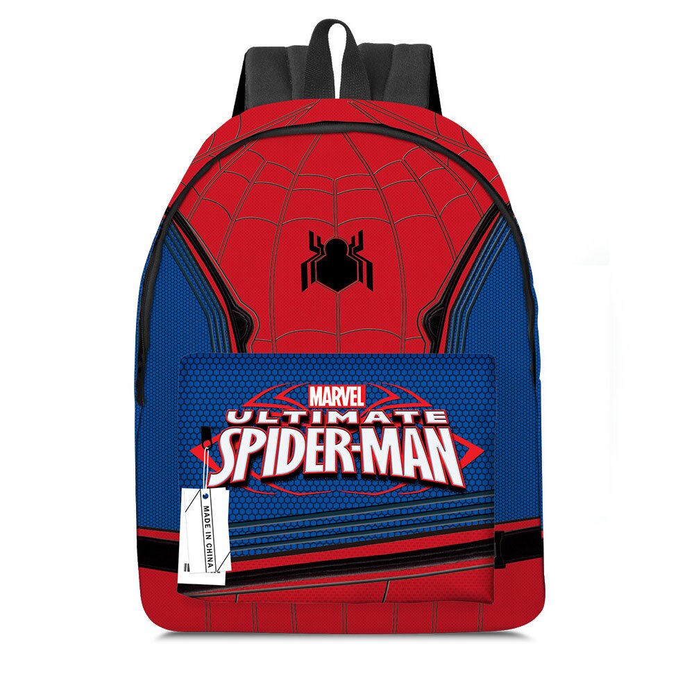 Set ghiozdan si penar, Panza, Model Spider-man, 40 x 30 x 17 cm ...