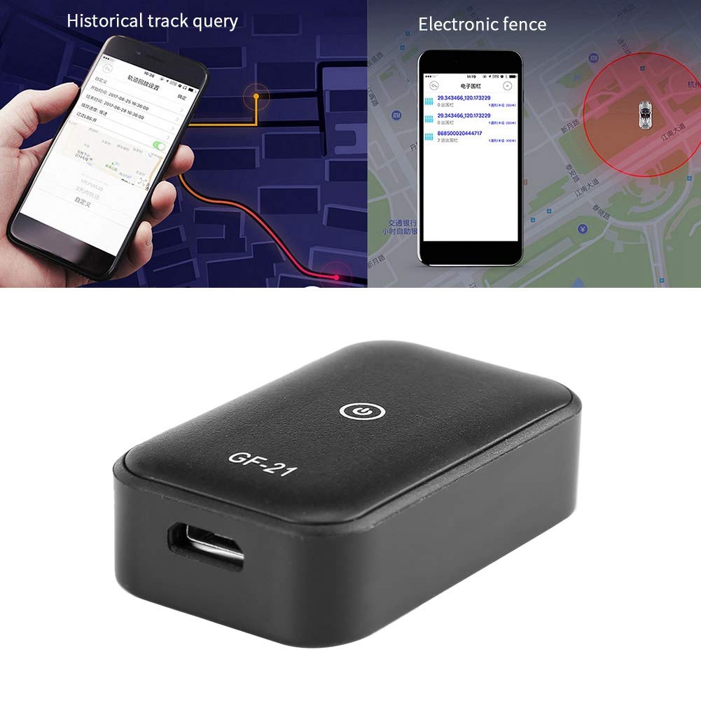 Localizator GPS GF-21 ELMHURST cu comanda vocala, microfon spion GSM ...