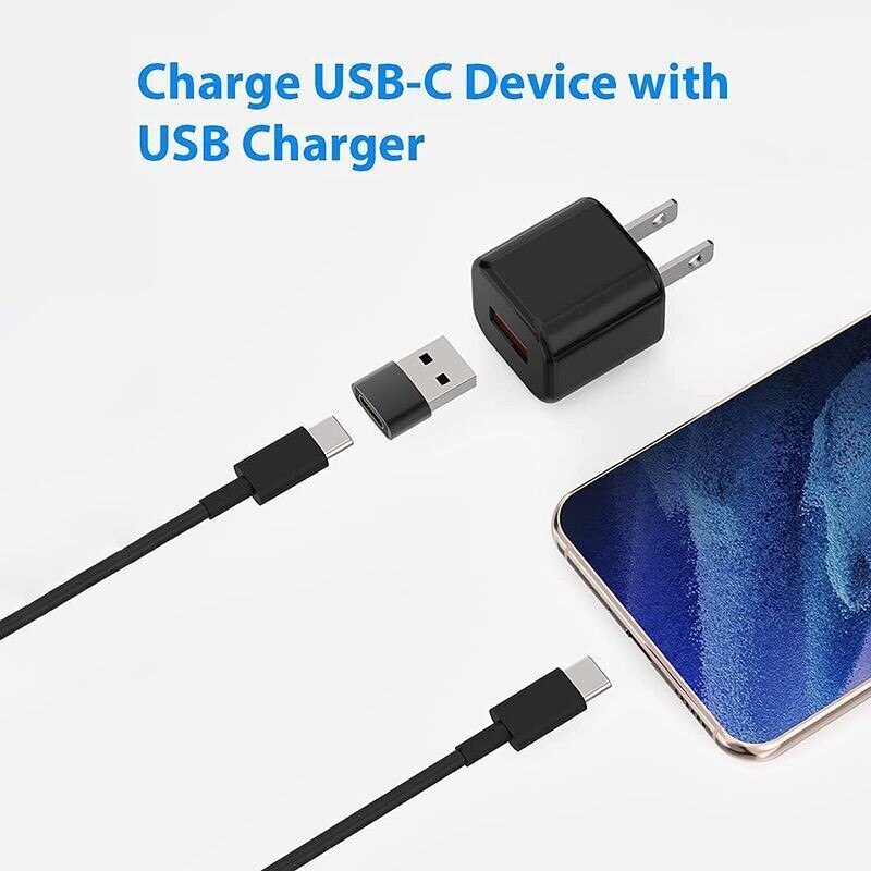Conector tip c mama la USB masculin, Sunmostar, Negru - eMAG.ro