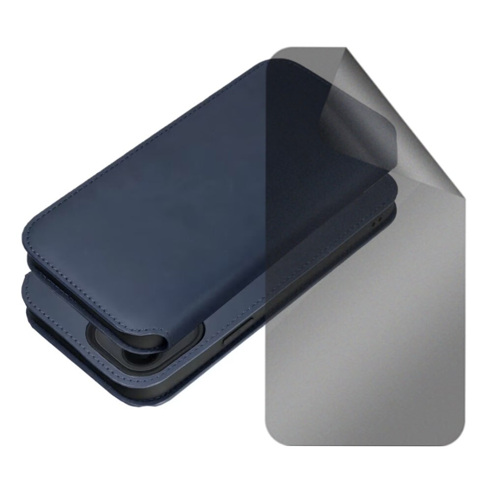 Flip Cover тип книга и комплект Privacy Silicon Foil, съвместим със ...