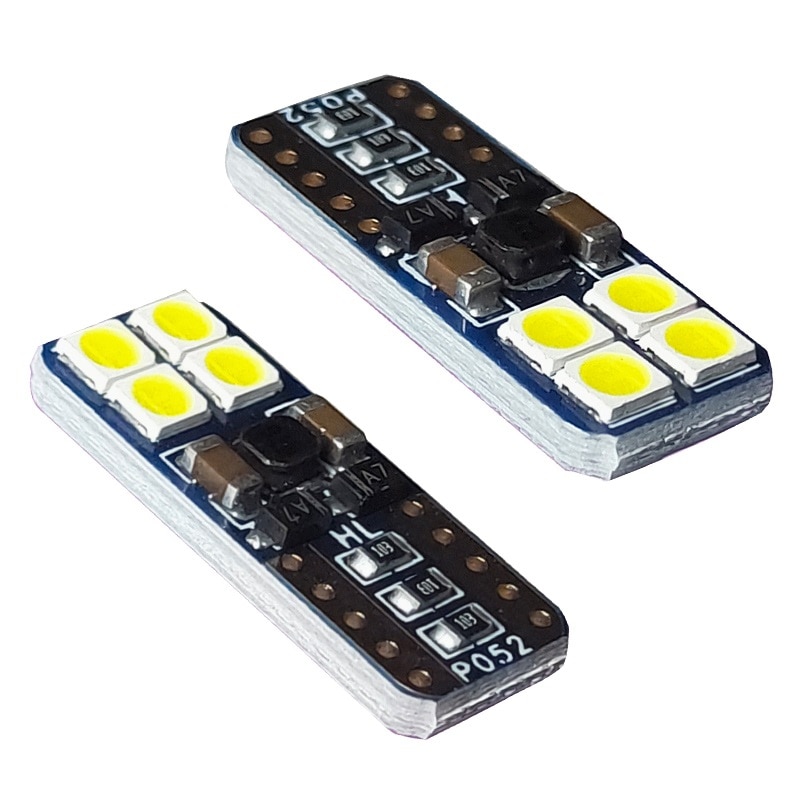 Bec led t10 w5w 8 smd alb - eMAG.ro
