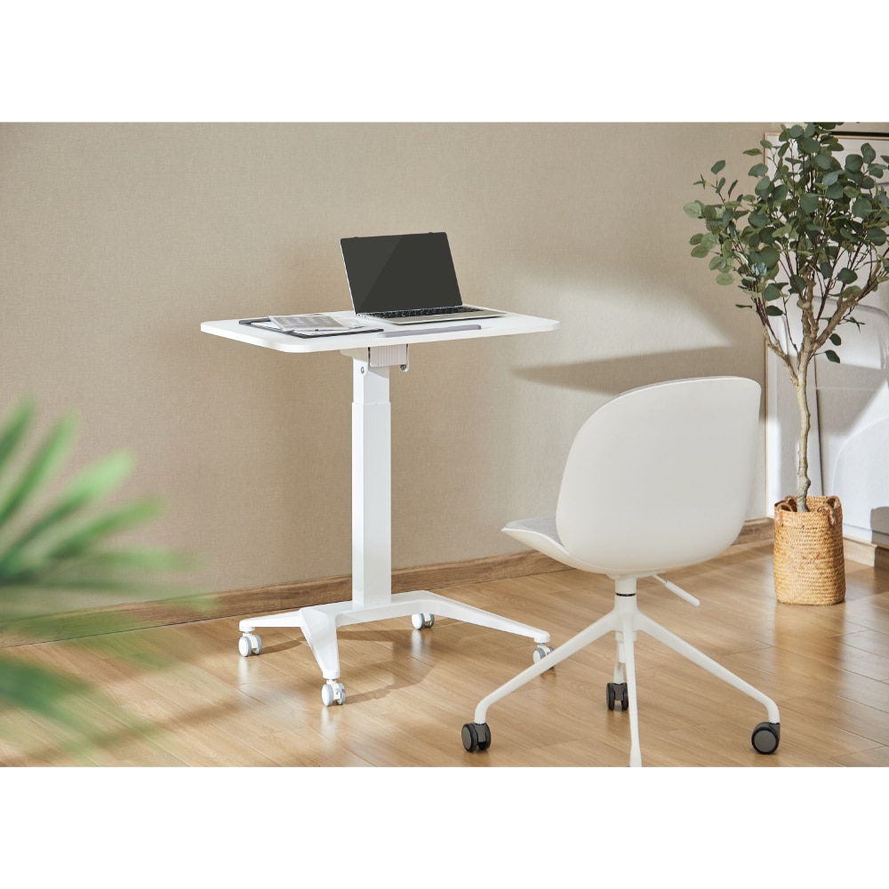 Masuta laptop reglabila Premium, Alb - eMAG.ro
