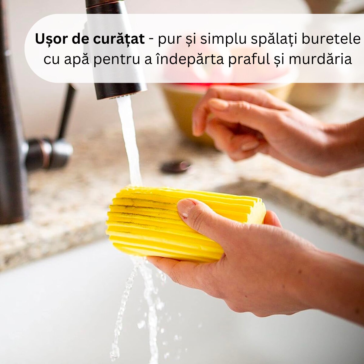 Гъба за почистване на прах Scrub Daddy Damp Duster 11 5 X 6 X 4 см
