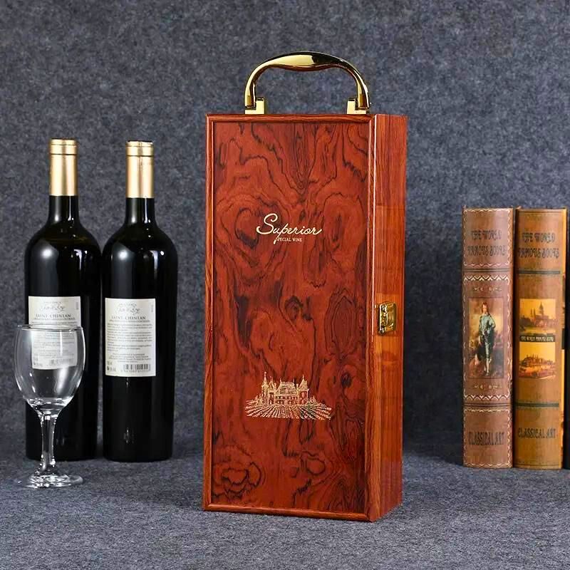 Set cutie de vin Wood Deluxe, Mindblower, Vinception, pentru 1 sticla ...