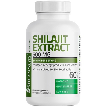 SHILAJIT MUMIO EXTRACT 500 mg 120 capsule BRONSON - eMAG.ro