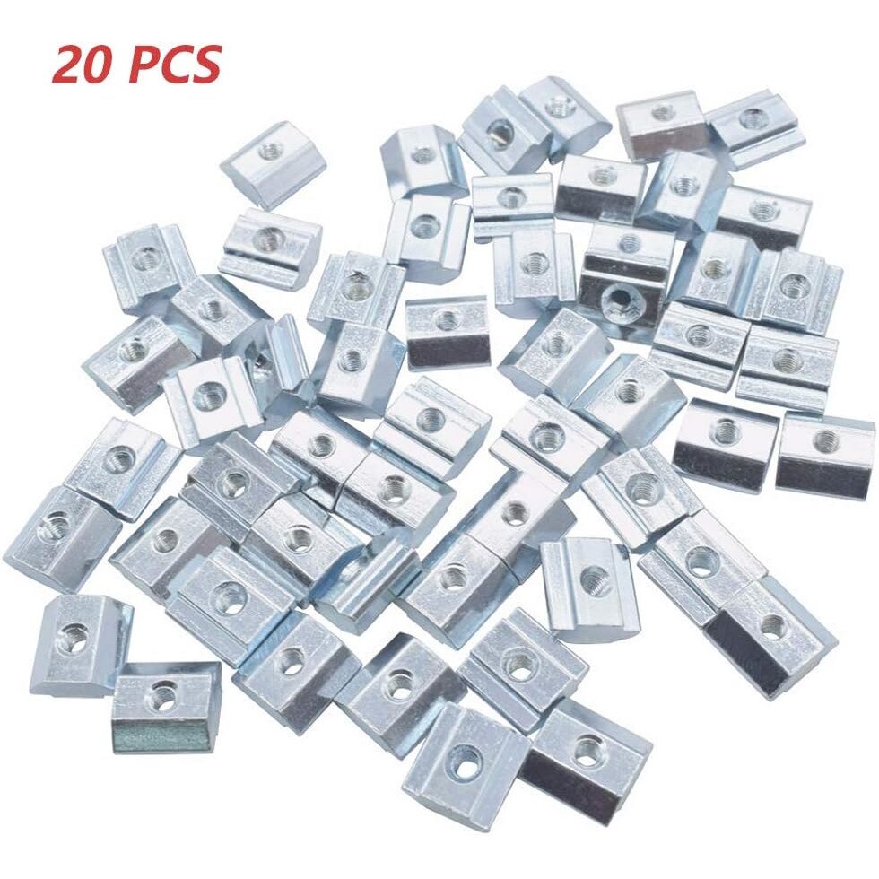 20x Piulite glisante cu cap de ciocan, Otel carbon, Gri - eMAG.ro