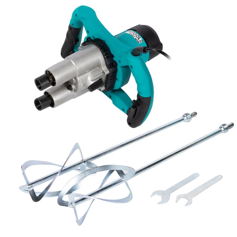 Mixer electric profesional DTZ, 1800W, 800rpm, 2 palete, doua trepte de ...