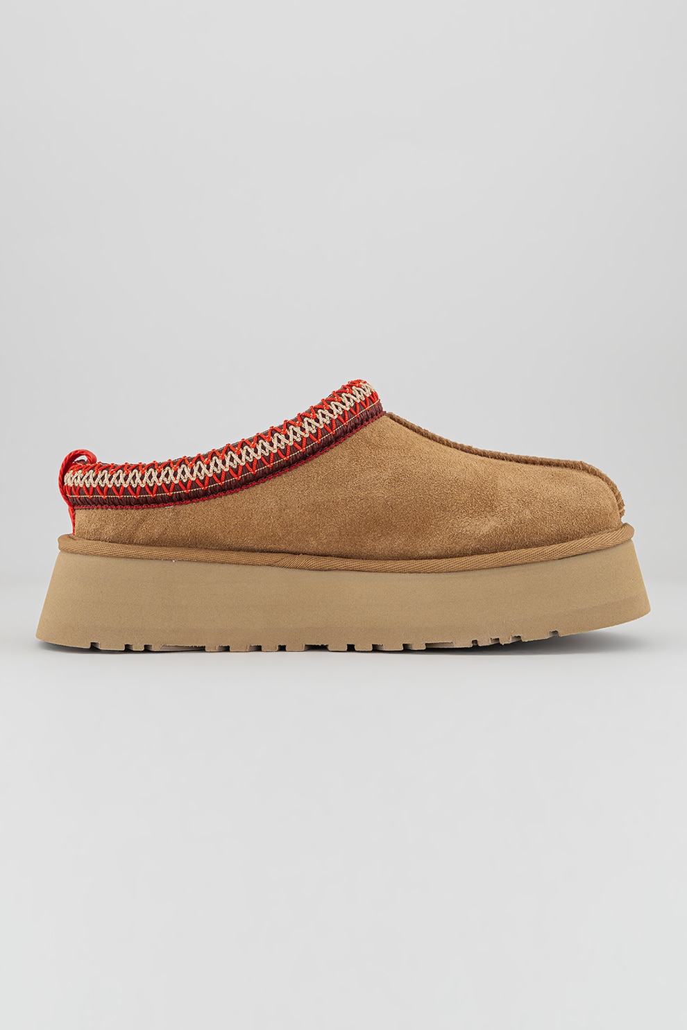 UGG, Saboti de piele intoarsa cu captuseala din amestec de lana Tazz ...