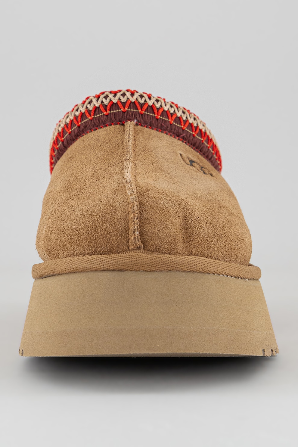 UGG, Saboti de piele intoarsa cu captuseala din amestec de lana Tazz ...