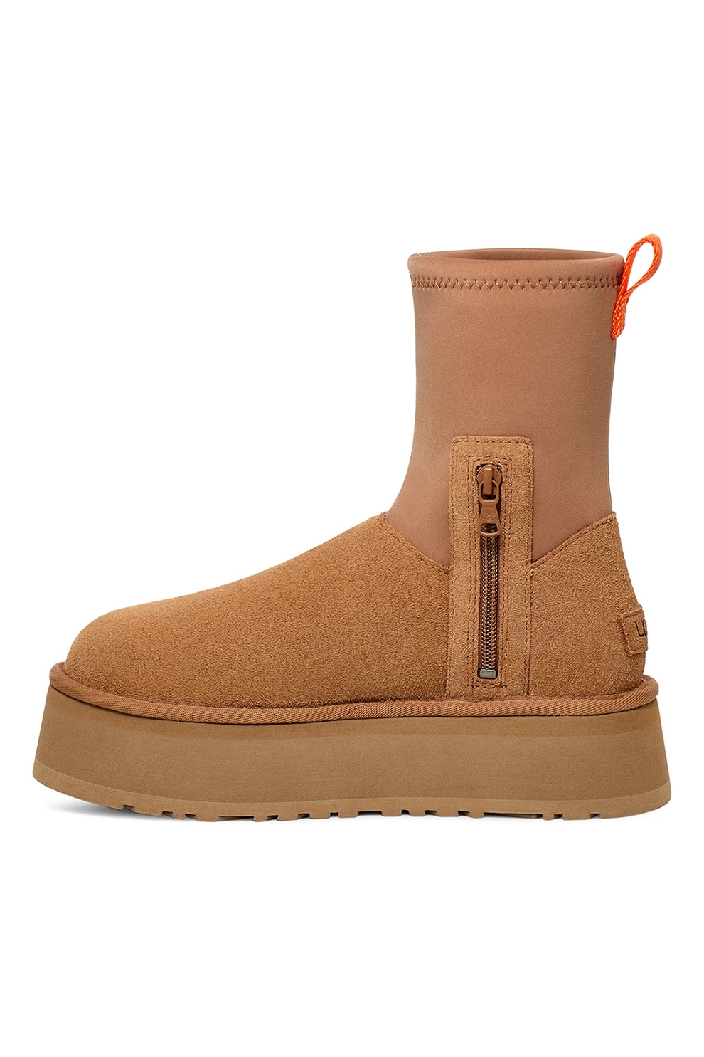 UGG, Ghete cu segmente de piele intoarsa Classic Diper - eMAG.ro