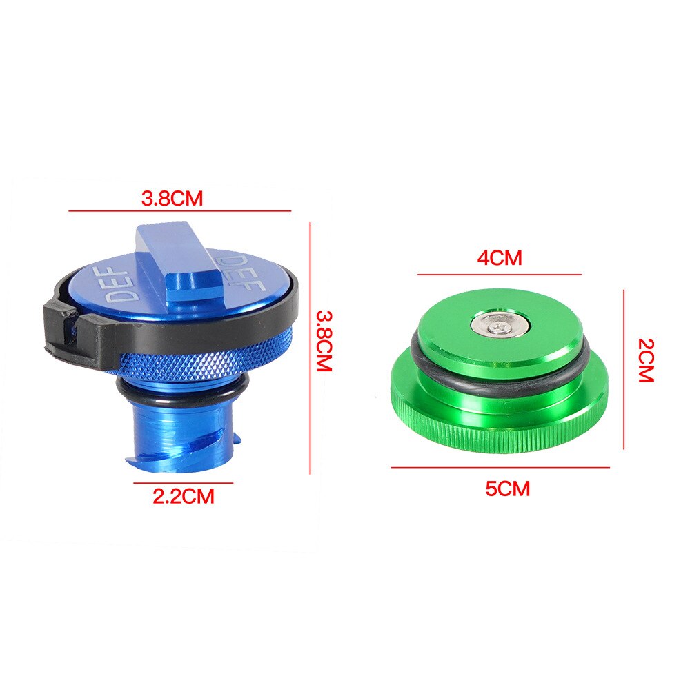 Capac pentru Dodge Ram 1500, 2500, 3500, Aluminiu, 49 x 19 mm, Verde ...