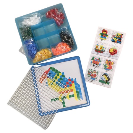 Fejlesztő, kreatív mozaik puzzle készlet, 490 db-os - eMAG.hu