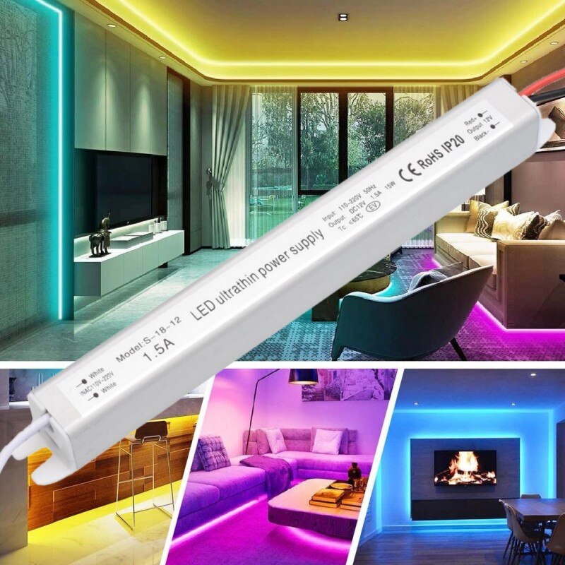 Ултратънък захранващ блок 12V-36W / 3A - eMAG.bg