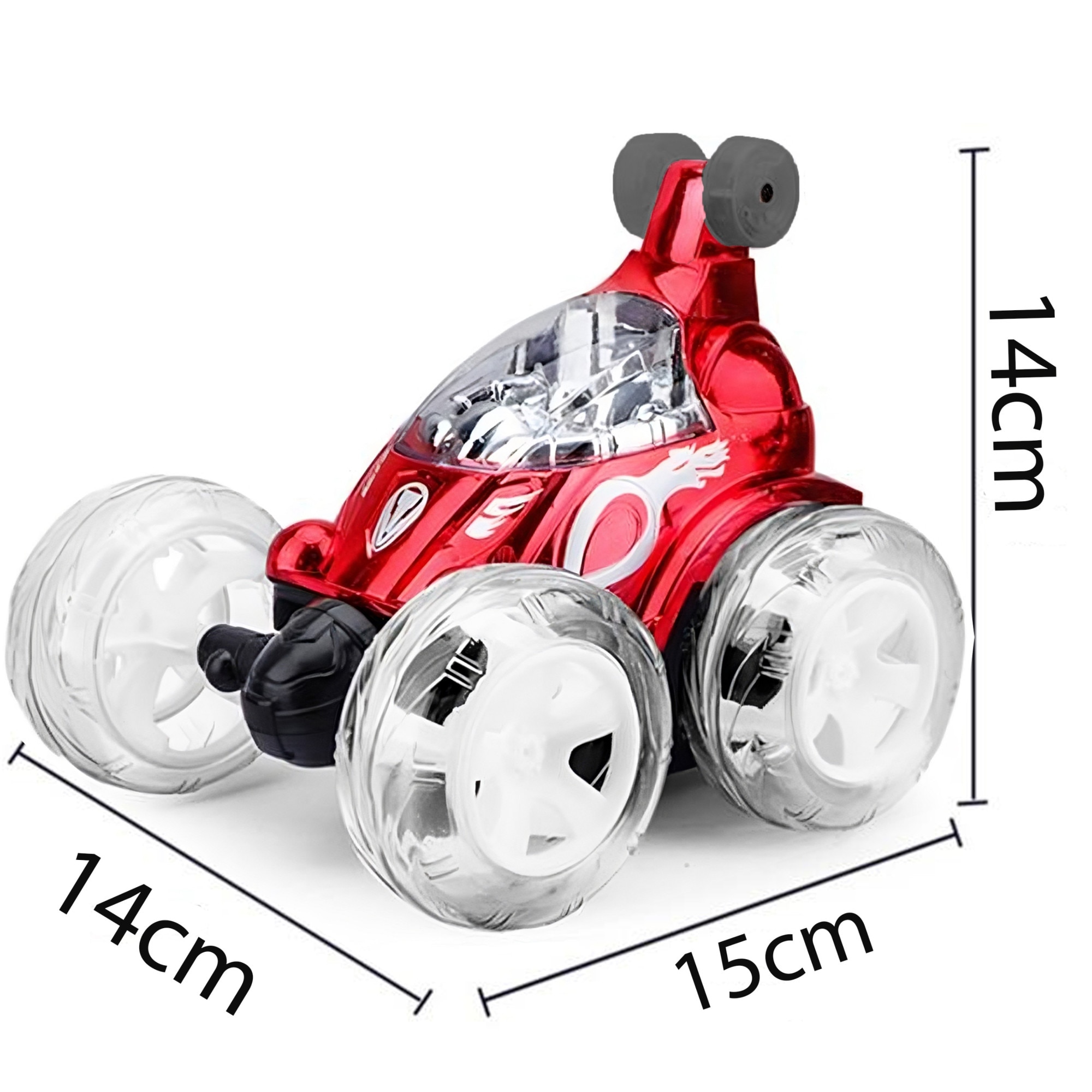 Masinuta Cu Telecomanda Si Twister Acrobat, Cu Led-uri Incorporate, Cu ...