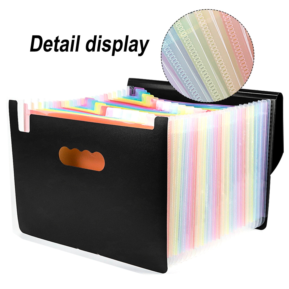 Organizator pentru facturi, Cozevdnt, 12 compartimente, Multicolor ...