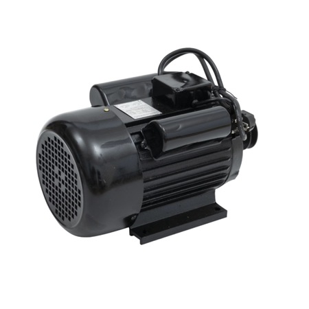 Електродвигател 2.2KW X 3000 RPM, монофазен, медна намотка, чугунен корпус, 2 кондензатора и ...