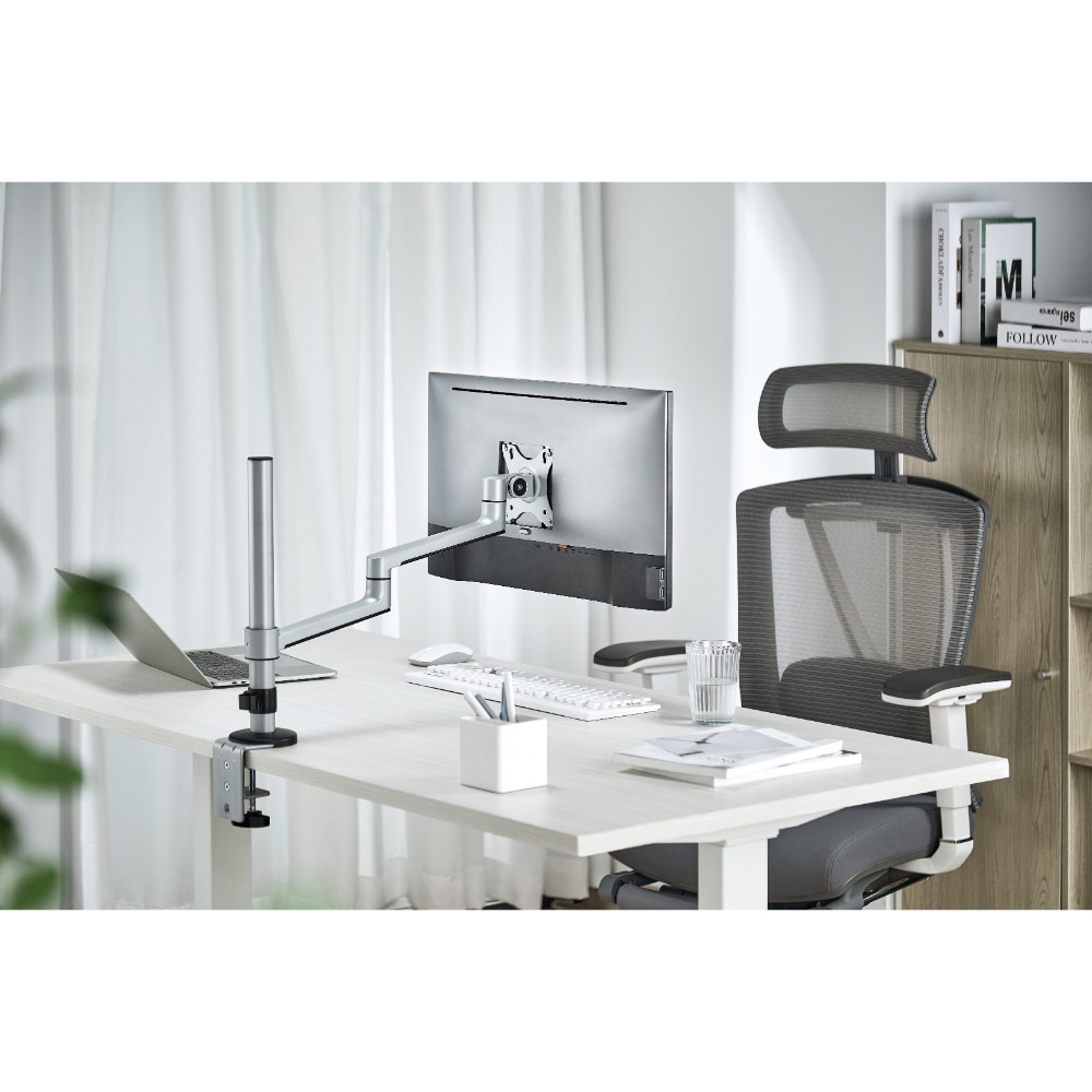 Suport pentru monitor Premium, Aluminiu, Suport pentru birou, 17" - 32 ...