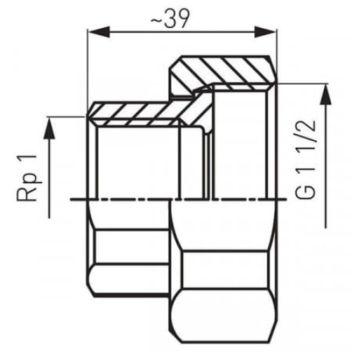 Racord olandez teava-pompa din fonta Ferro, 6/4"-1", 2 buc - eMAG.ro