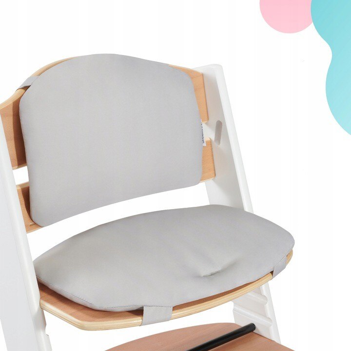 Set 2 perne pentru scaun de masa Kinderkraft, Gri - eMAG.ro